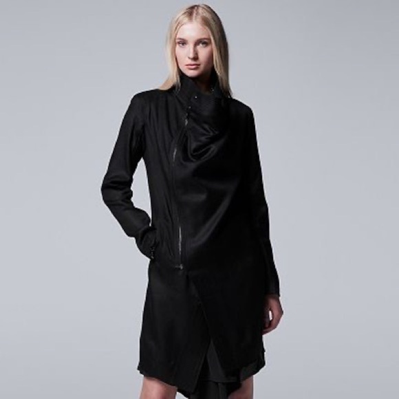 Vera Wang | Jackets & Coats | Vera Wang Ribbed Flyaway Jacket | Poshmark